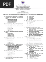 Linear and Non Linear Text Quiz | PDF