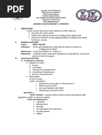 Curriculum Guide Cookery 9 | PDF