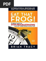 BOOK- Eat That Frog by Brian Tracy | PDF | Disciplines | Procrastination
