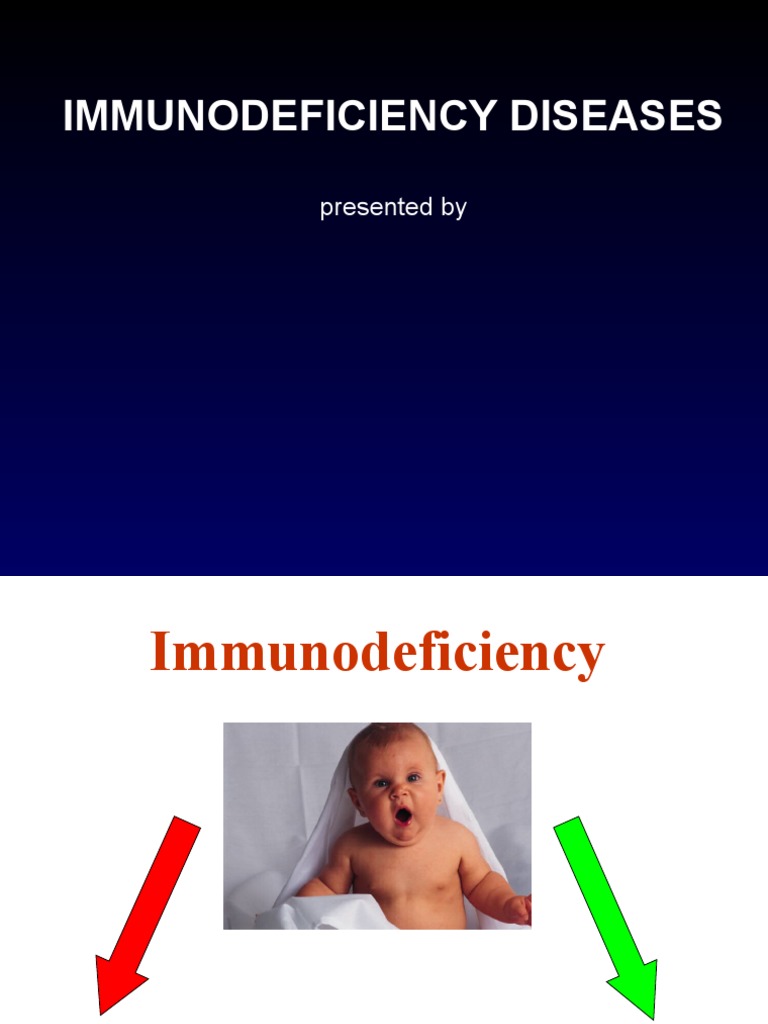 Immunodeficiency Diseases: Presented by | PDF | Immunodeficiency | Thymus