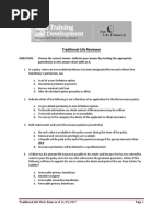 Sample LLQP Exam Questions en | PDF | Multiple Choice | Insurance