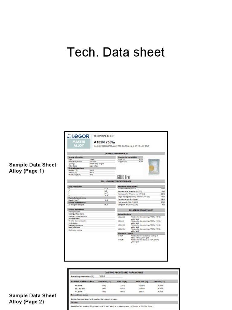 2.tech Data Sheet Presentation - NJD PPT Format | PDF