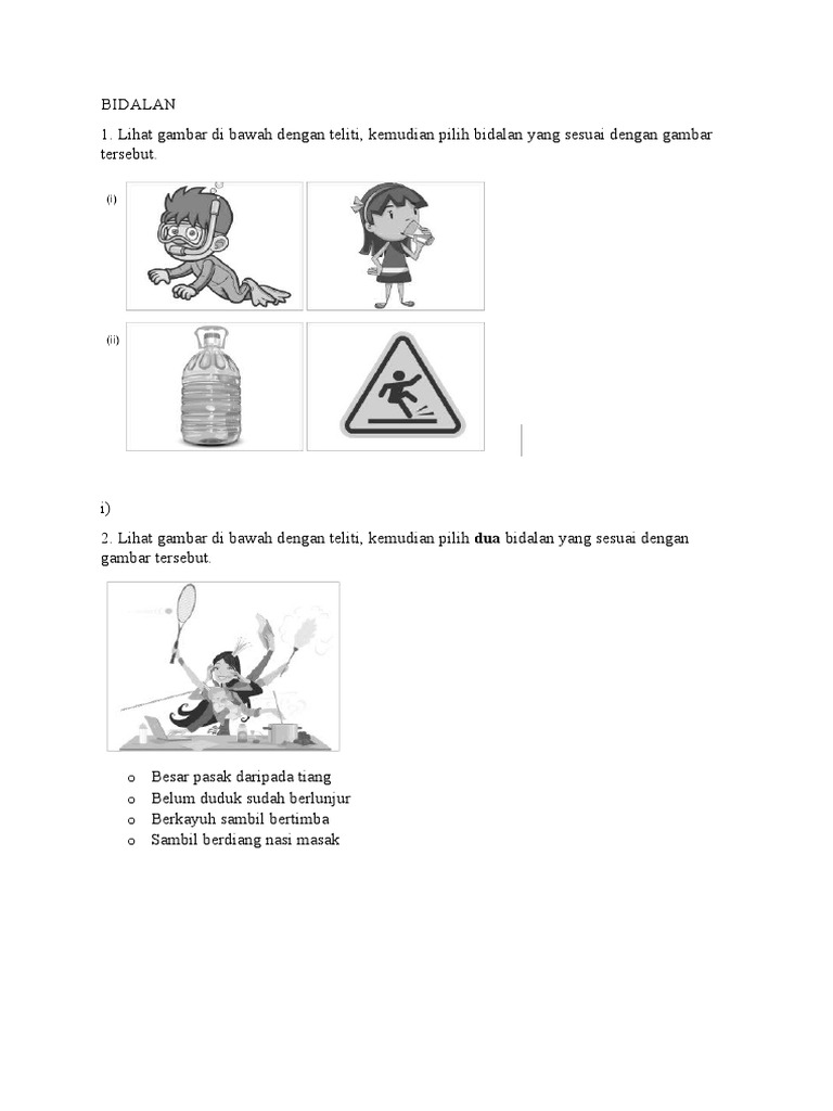 Bidalan dan Maknanya dalam Gambar | PDF | Griya & Taman