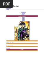 Complete List of JoJo Stands | PDF | Shōnen Manga | Adventure Fiction