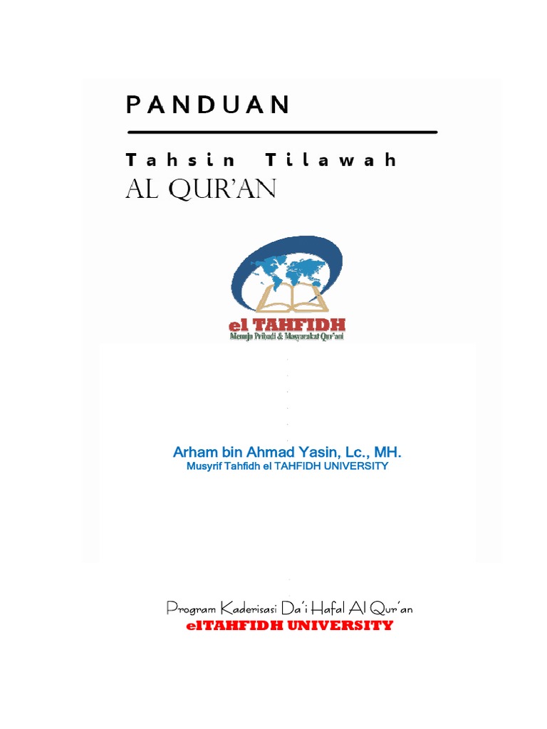 Buku Tajwid elTAHFIDH | PDF