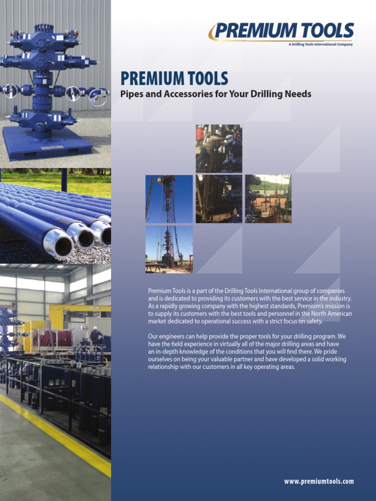 Premium Tools: Pipes and Accessories For Your Drilling Needs | PDF ...