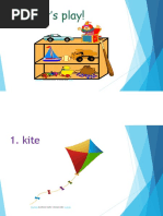 English Module Year 1 Unit 2 | PDF | Toys