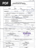 Certificate of Live Birth Form | PDF | Government And Personhood | Family