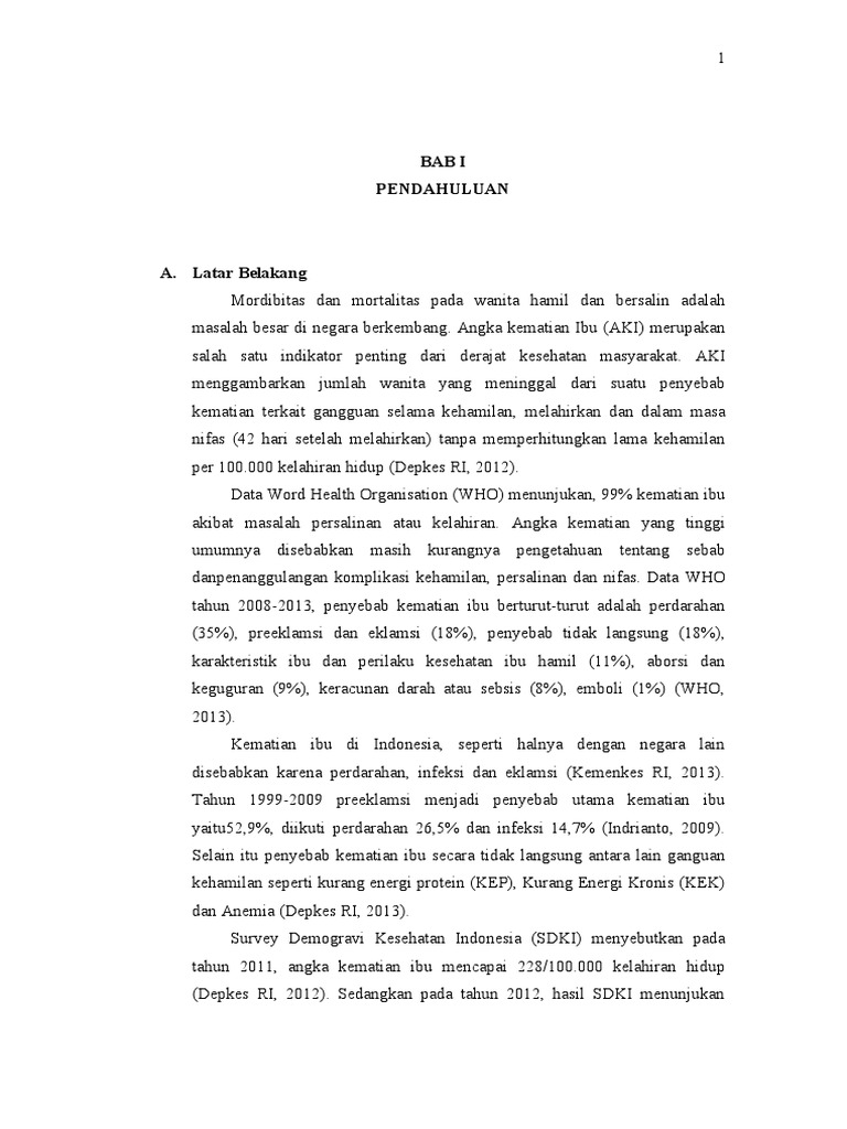 Makalah Komplikasi Intrapartum | PDF