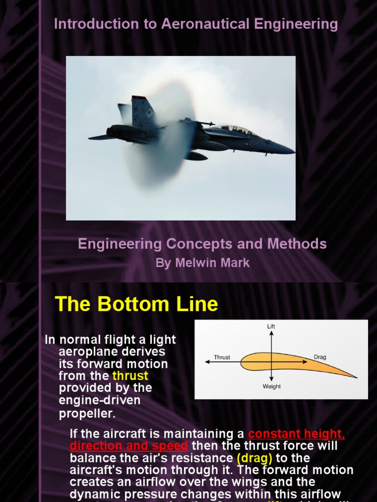 Basics of Aeronautical Engineering | PDF | Lift (Force) | Drag (Physics)