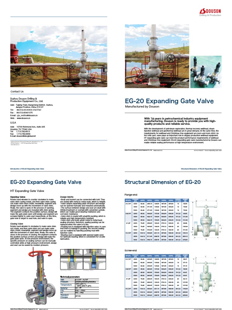 Expansion Gate Valve | PDF | Valve | Bearing (Mechanical)