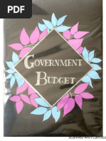Economics Project On Government Budget - Class 12 CBSE PDF | PDF