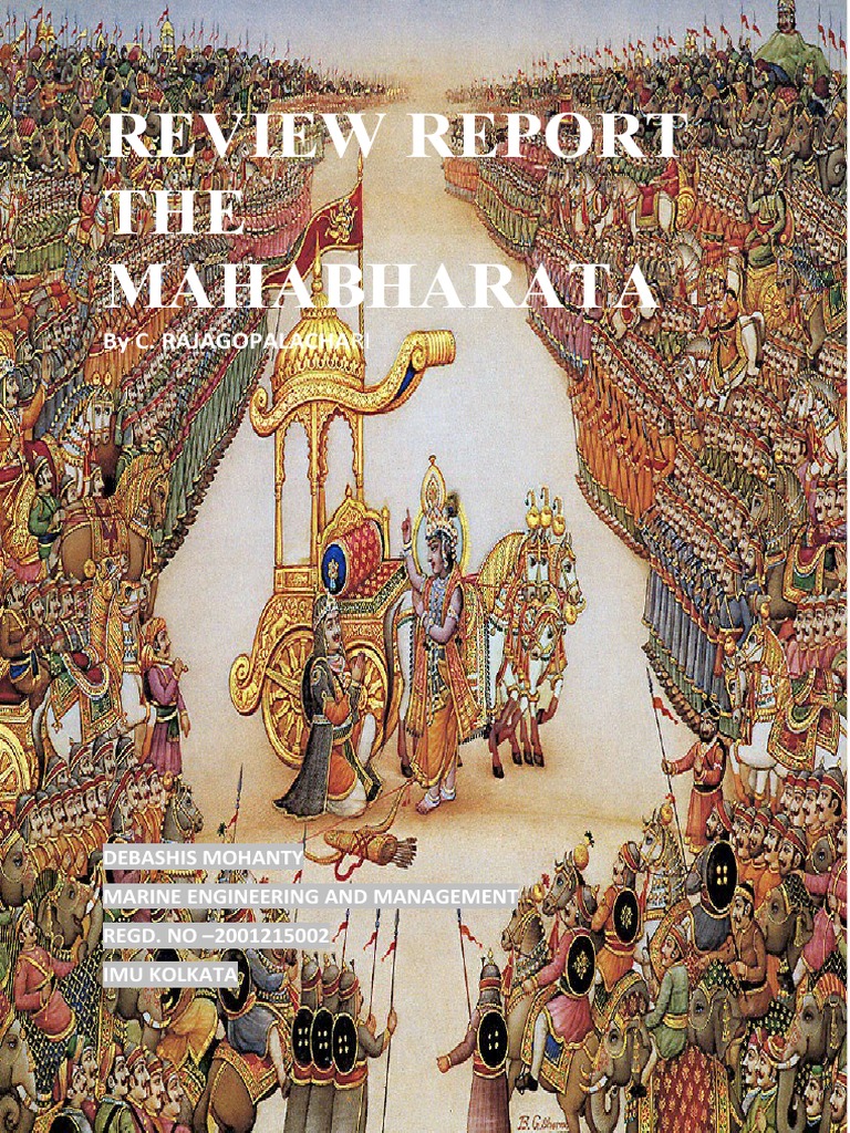 Review Report THE Mahabharata: by C. Rajagopalachari | PDF ...