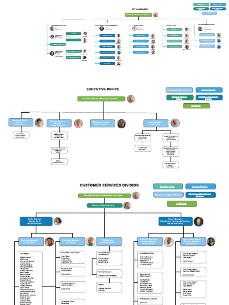 ICTS Organogram 19052021 Final | PDF | Information Age | Accountability