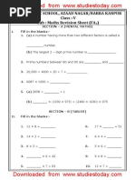 Class 5 Maths Worksheets Unitary Method | PDF