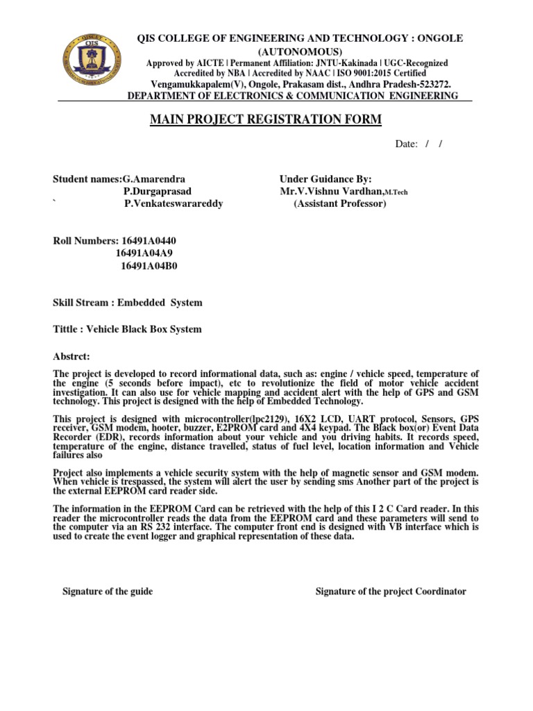 Qis College of Engineering and Technology | PDF | Computer Science ...