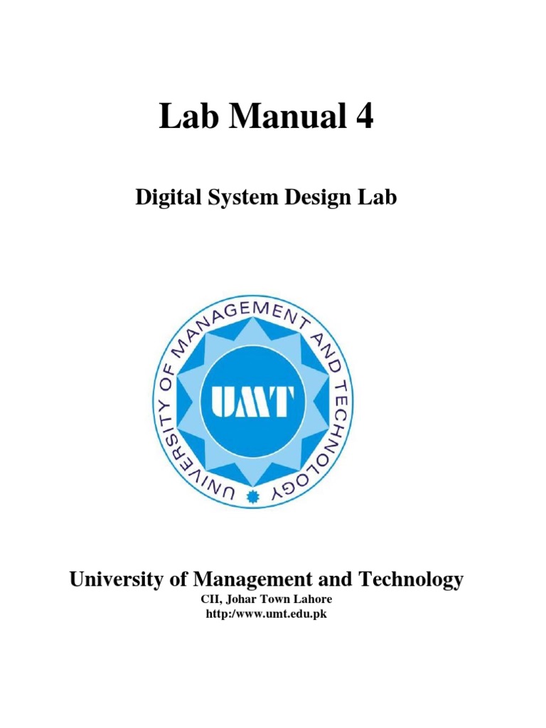 Lab Manual 4: Digital System Design Lab EL 327 | PDF | Parameter (Computer Programming) | Subroutine