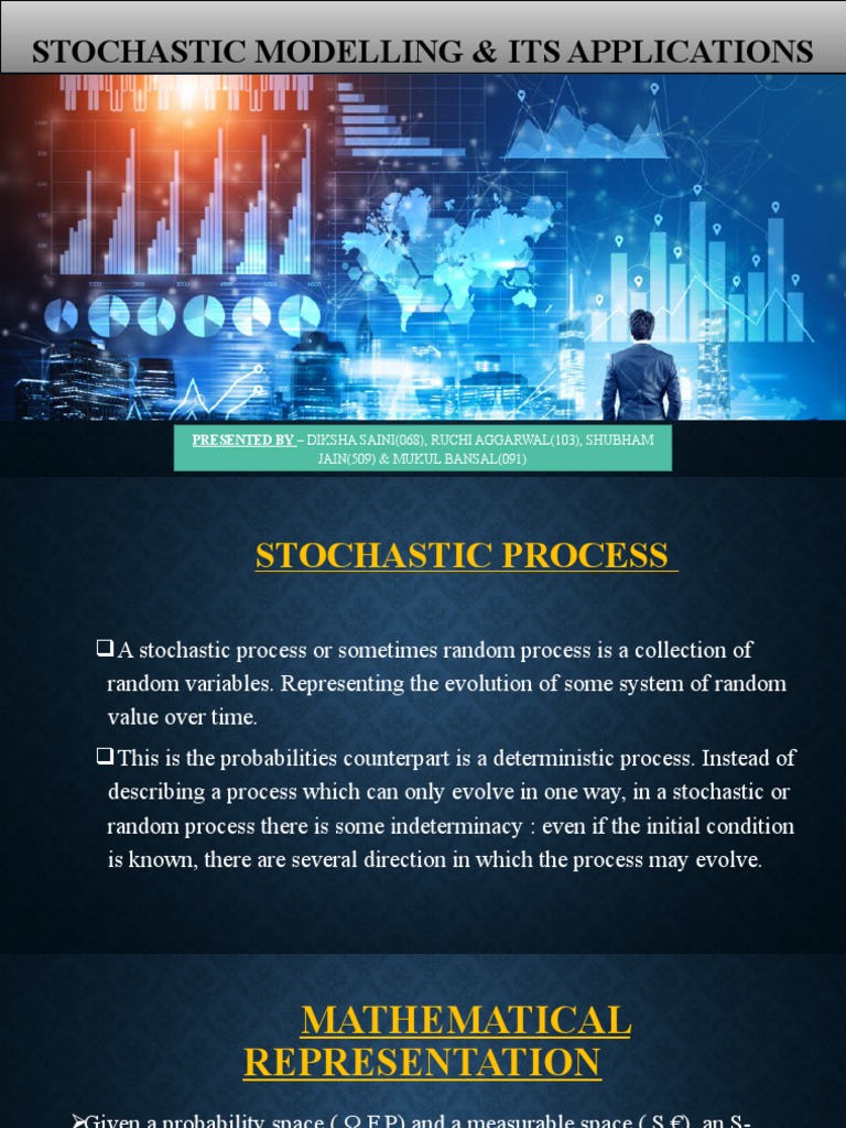Stochastic Modelling & Its Applications | PDF | Stochastic Process ... Stochastic Modelling & Its Applications | PDF | Stochastic Process ...