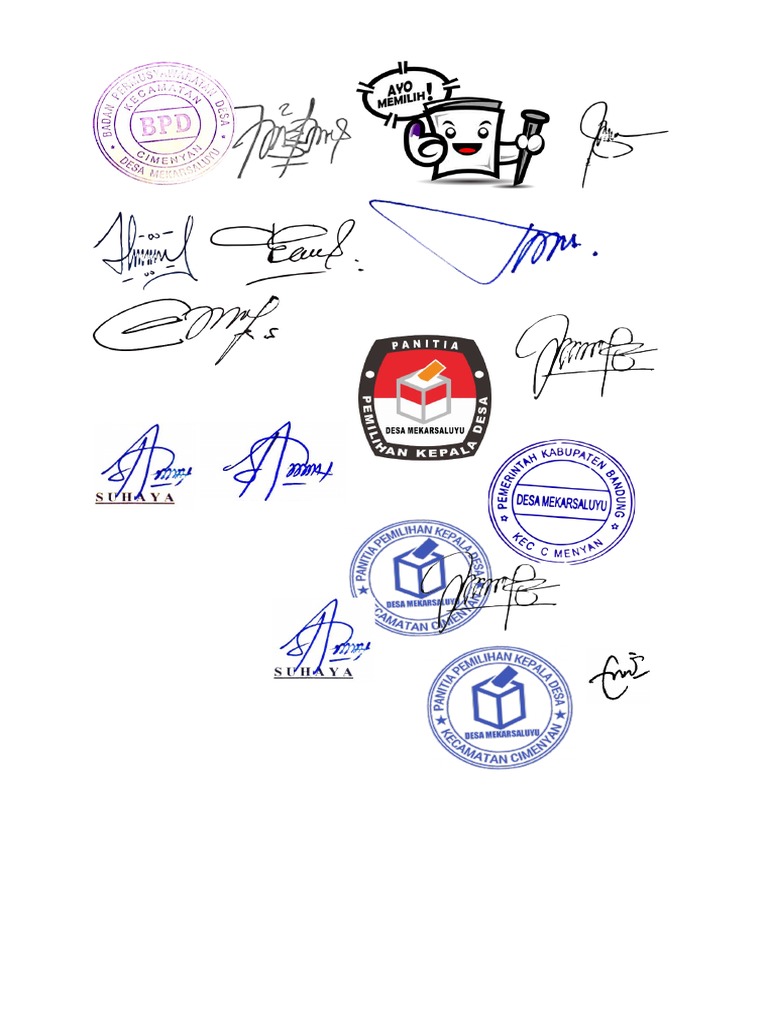 Cap &TTD Panitia Pikades | PDF