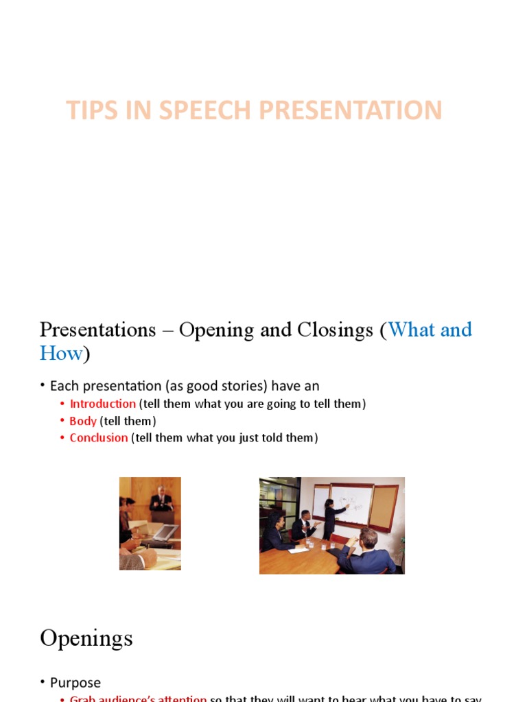 Speech Presentation Pdf Human Communication Psychological Concepts