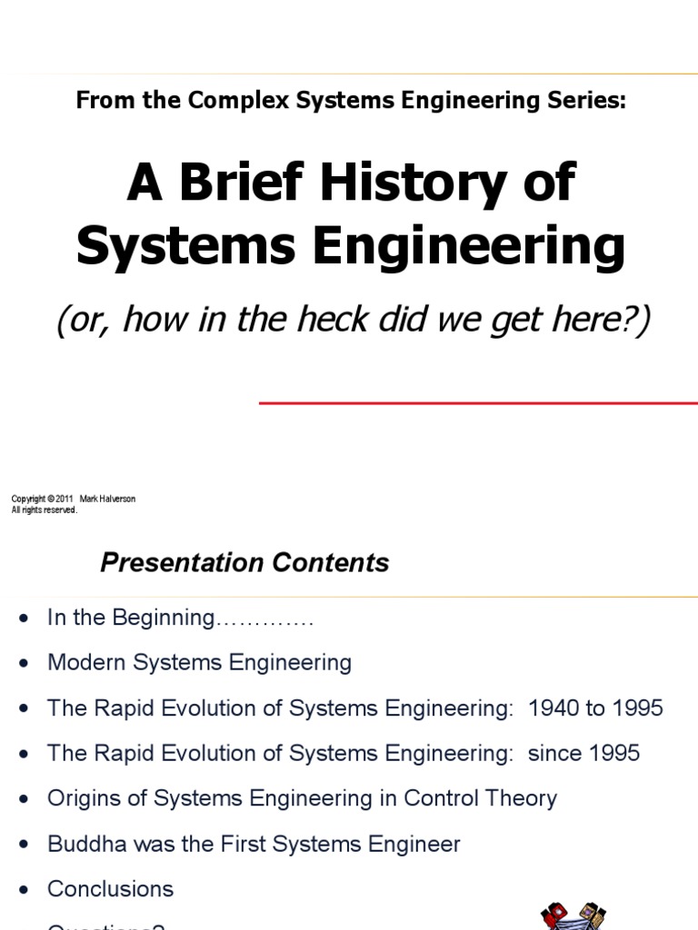 A Brief History of Systems Engineering: (Or, How in The Heck Did We Get ...