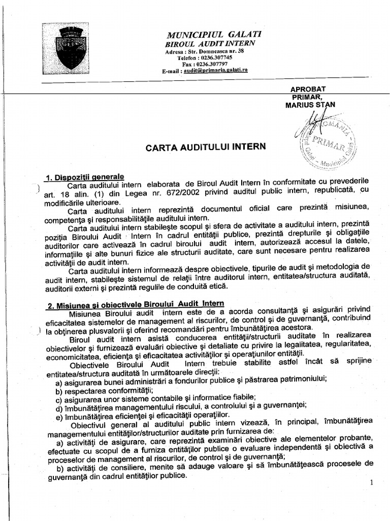 Carta Audit | PDF
