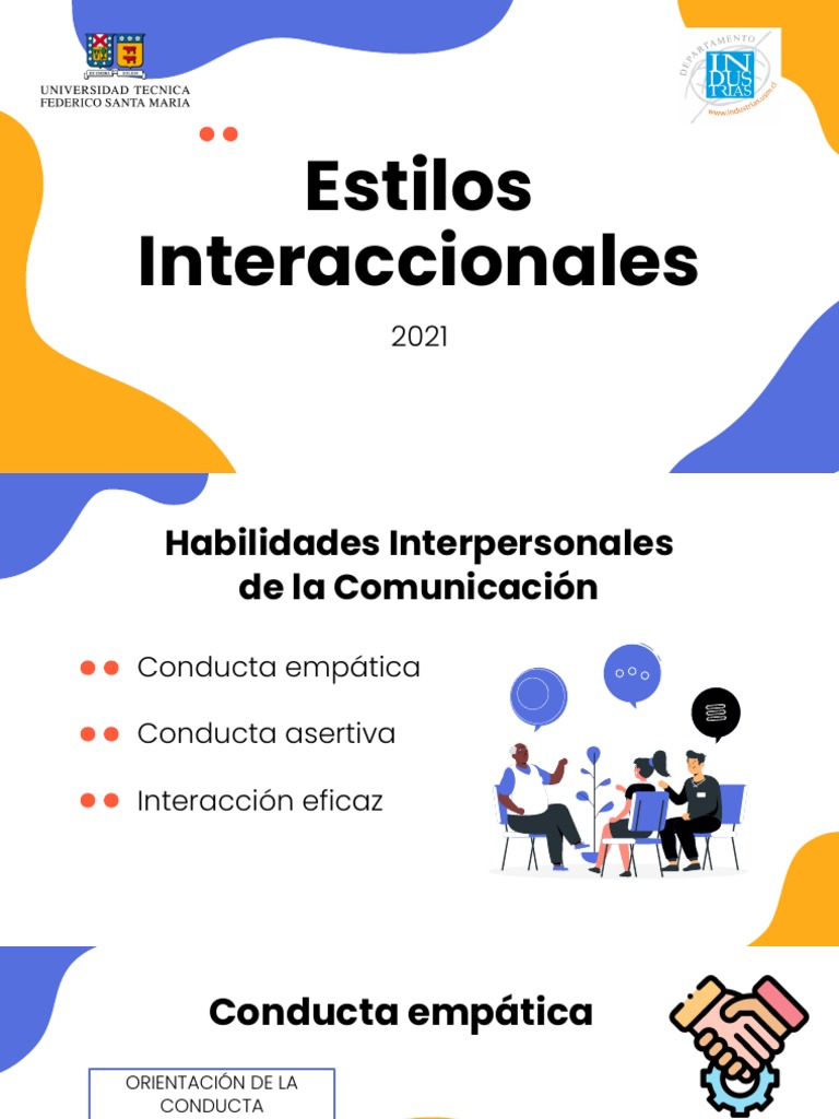 Estilos de Comunicación Interactiva | PDF | Comportamiento | Expresión ...