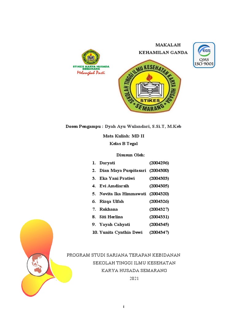 Memahami Kehamilan Ganda dan Risikonya | PDF