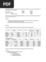Variance Analysis (Practice Problems) | PDF | Variance | Management ...