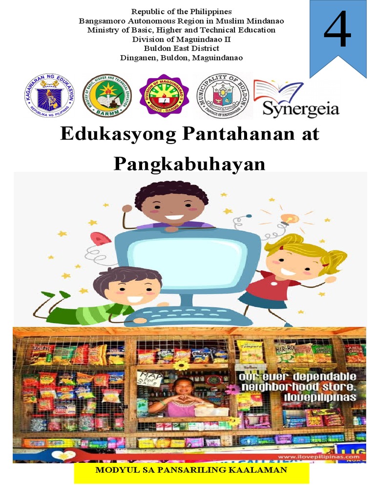 EPP 4 Modules 1 | PDF | Entrepreneurship | Small Business