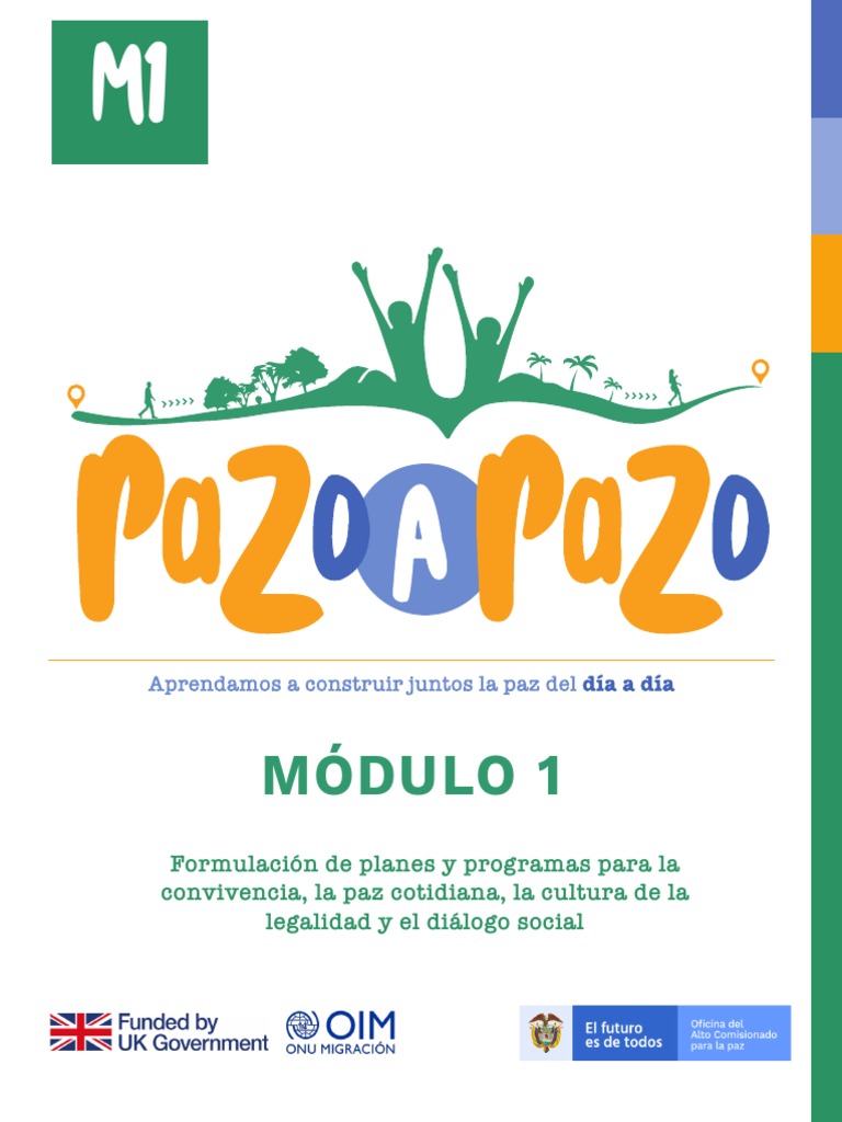 Módulo No. 1 PAZo A PAZo 2 Versión | PDF | Colombia | Bogotá