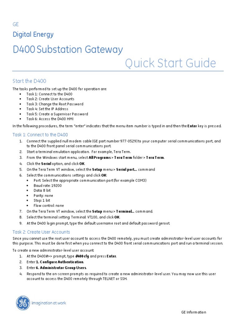 SWM0081 D400 Quick Start Guide V100 R0 | PDF | Superuser | User Interface