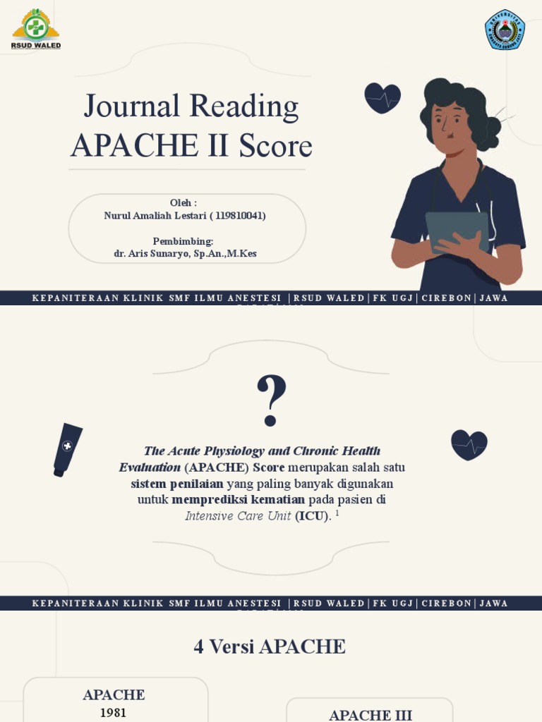 APACHE II Score - Nurul Amaliah | PDF