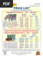 Wires Philflex Price List Aiti 4-29-24 | PDF