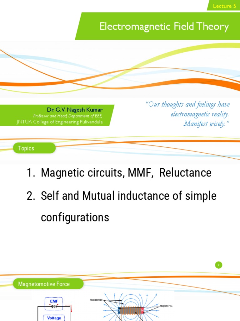 Electromagnetic Field Theory: "Our Thoughts and Feelings Have ...