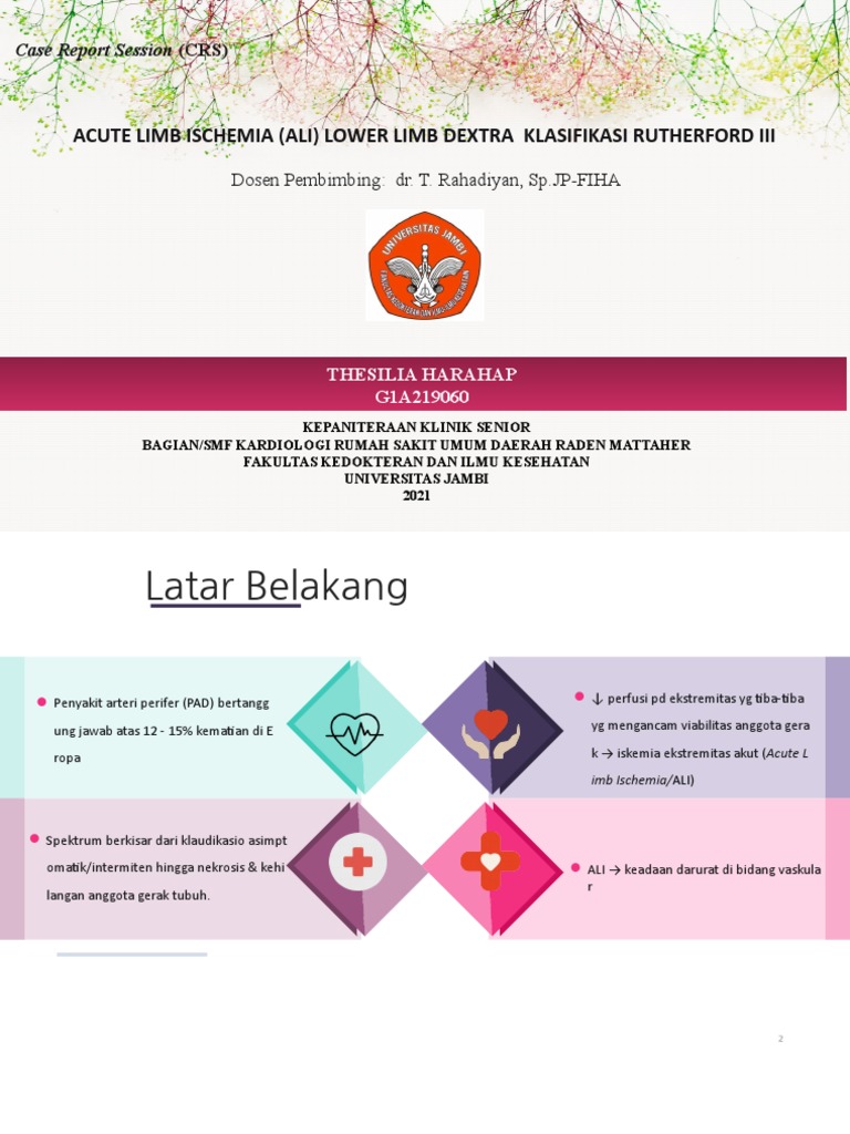 Klasifikasi Rutherford pada ALI Sinistra | PDF