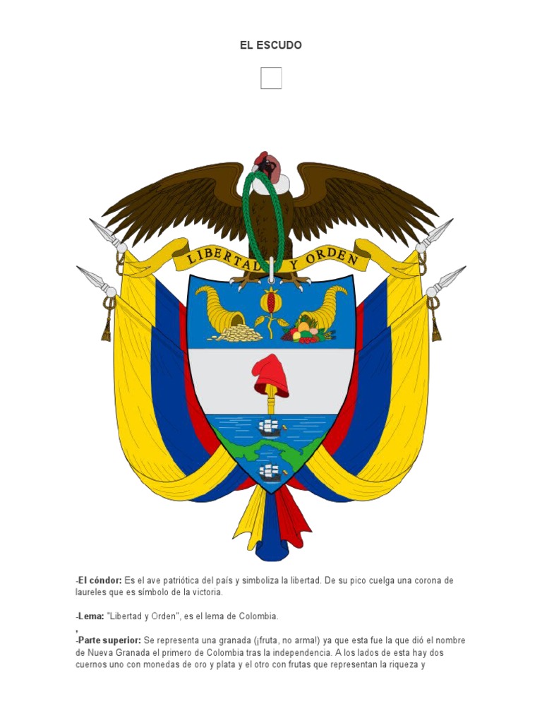 El Escudo de Colombia y Su Significado | PDF | Viajes y turismo