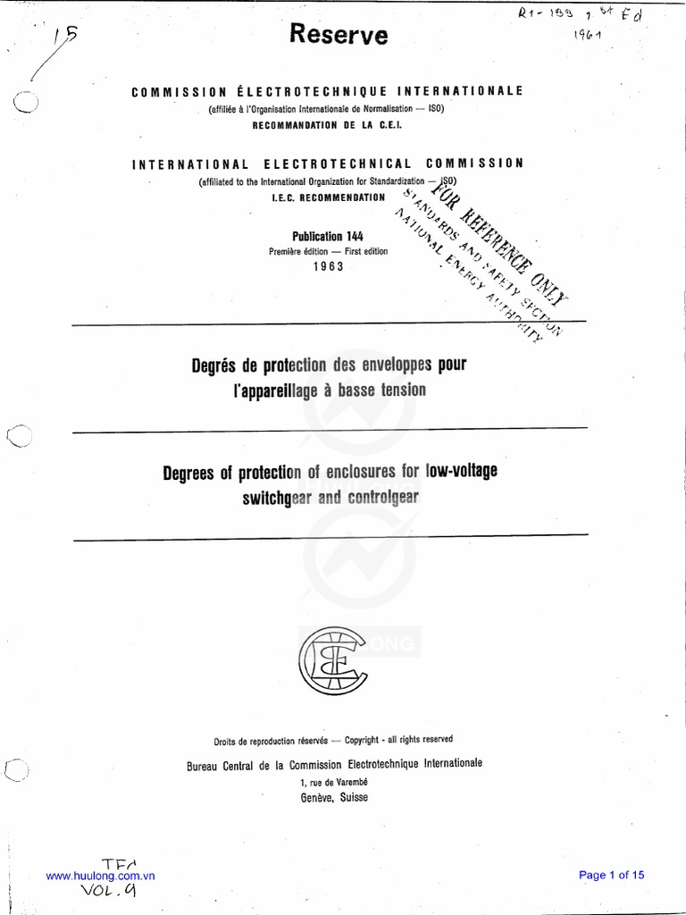 IEC 60144 Overview and Insights | PDF | Career & Growth | Business