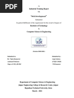 Internship Report Gtu | PDF | Html | Hyperlink