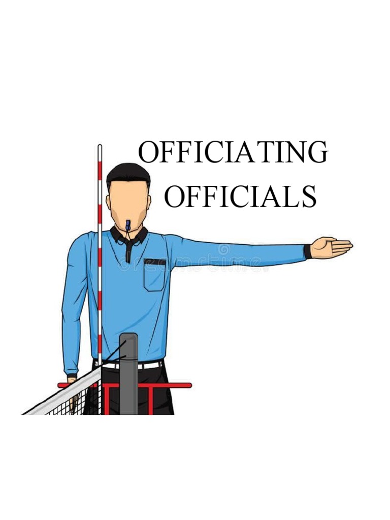 Officiating | PDF | Referee | Volleyball