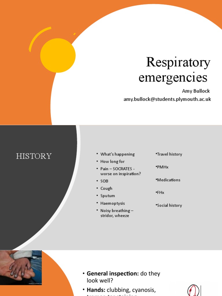 Respiratory Emergencies | PDF | Chronic Obstructive Pulmonary Disease ...