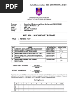 Compression Test Lab Report | PDF | Strength Of Materials | Young's Modulus