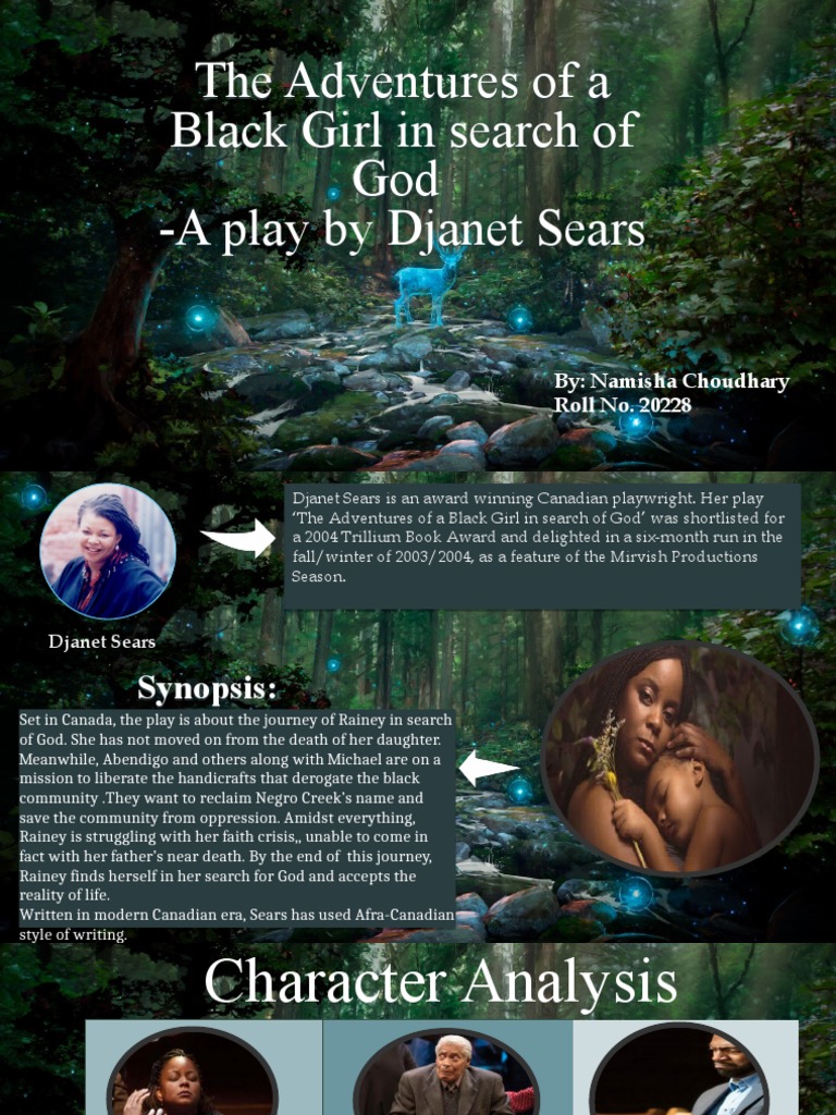 Adventures of Black Girl in Search of God (Djanet Sears) | PDF