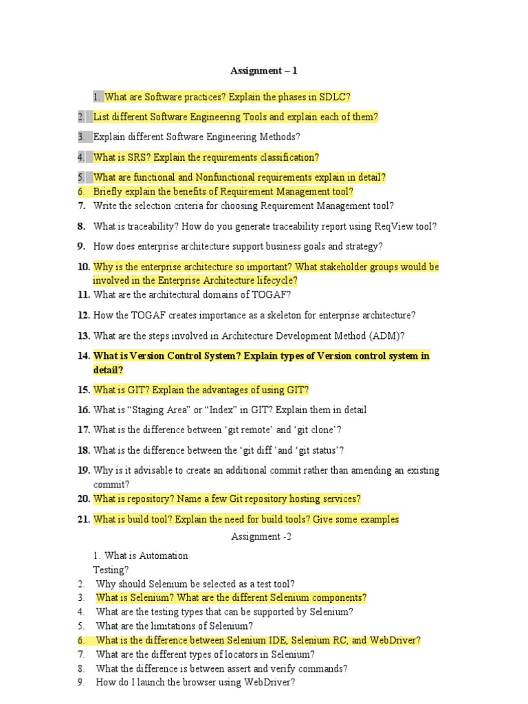 Assignments 1 and 2 | PDF | Software Testing | Selenium (Software)