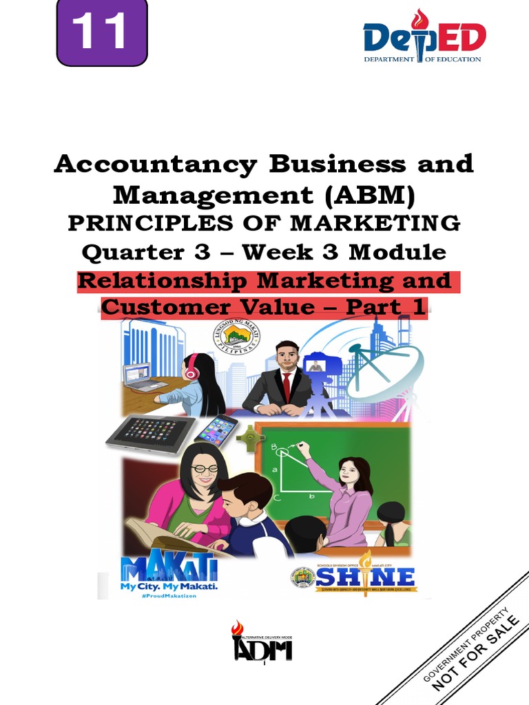 Principles of Marketing - Quarter 3 - Module 3 (For Print) | PDF ...