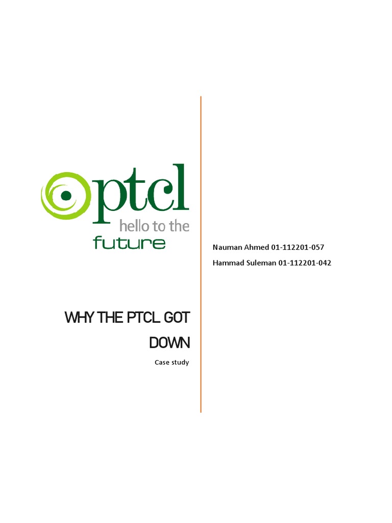 PTCL Case | Download Free PDF | Information And Communications ...