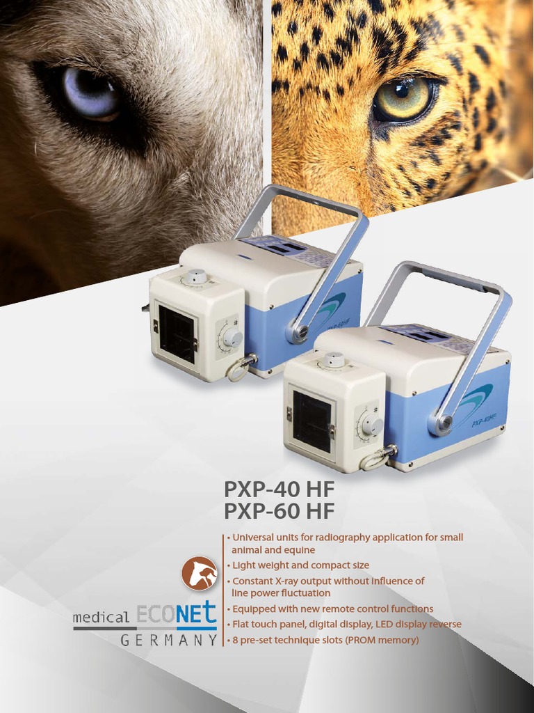 PXP-40 HF PXP-60 HF: Notfall | PDF | X Ray | Electromagnetic Radiation