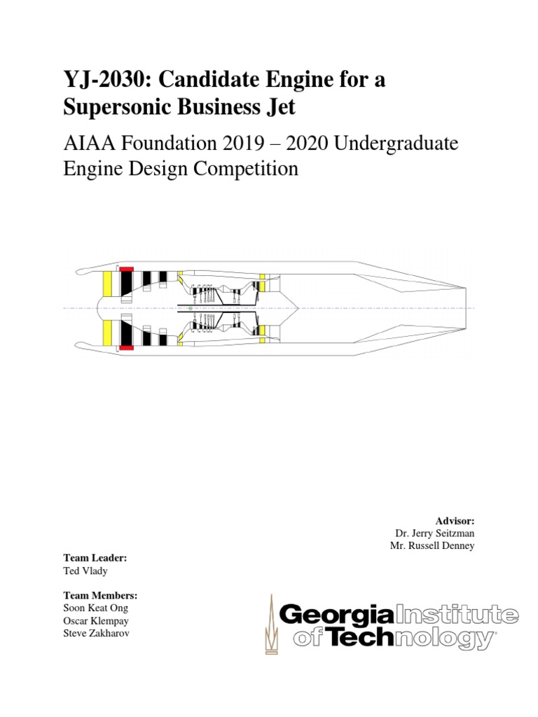 1st-Place-2020 Georgia Tech Engine Design Report | PDF | Jet Engine ...