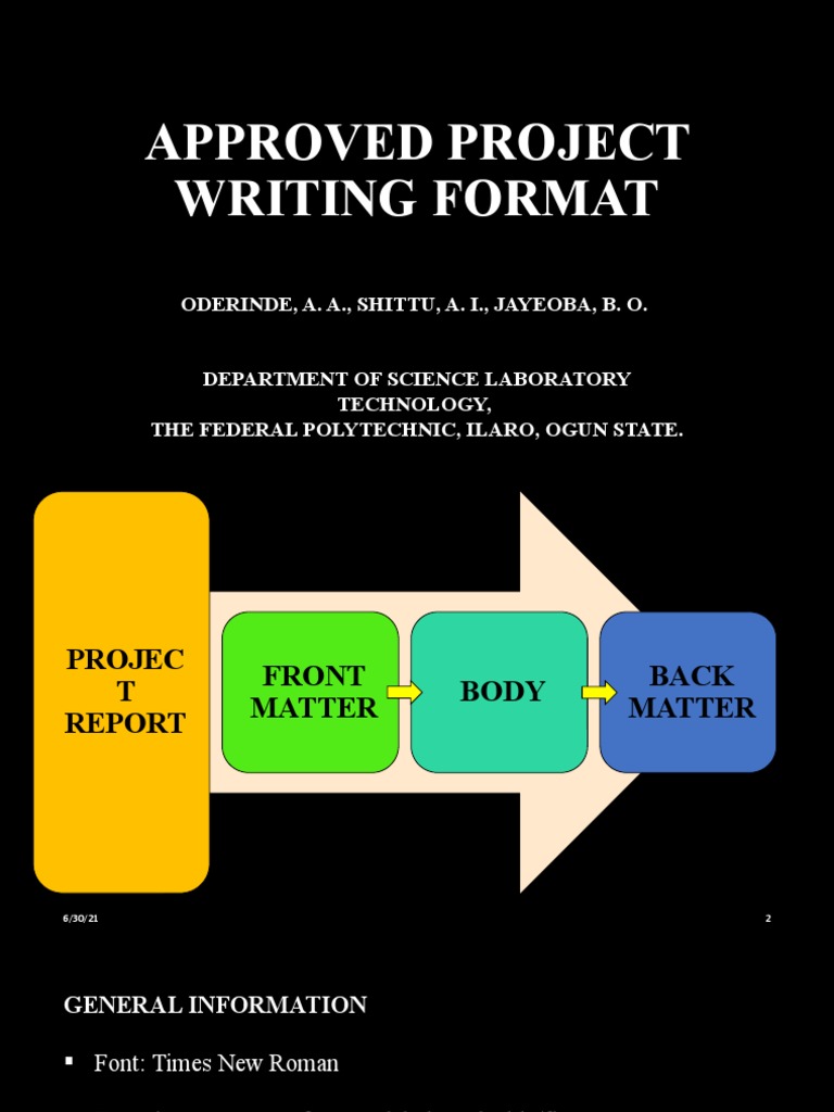 Approved Project Writing Format | PDF | Data Analysis | Statistics