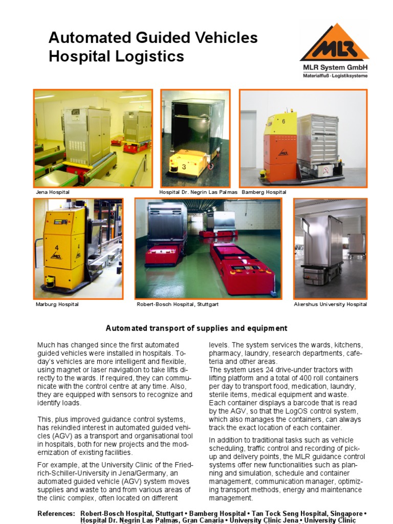 AGV Hospitals | PDF | Transport | Systems Engineering
